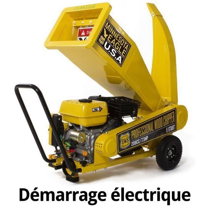 Broyeuse de végétaux 7 CV compact et économique - Cdiscount Jardin