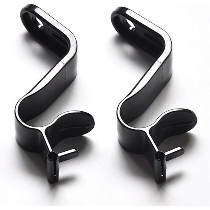 2Pcs Voiture Suv Suv Crochet Hanger Organisateur Hutrest Porte-Appui ...