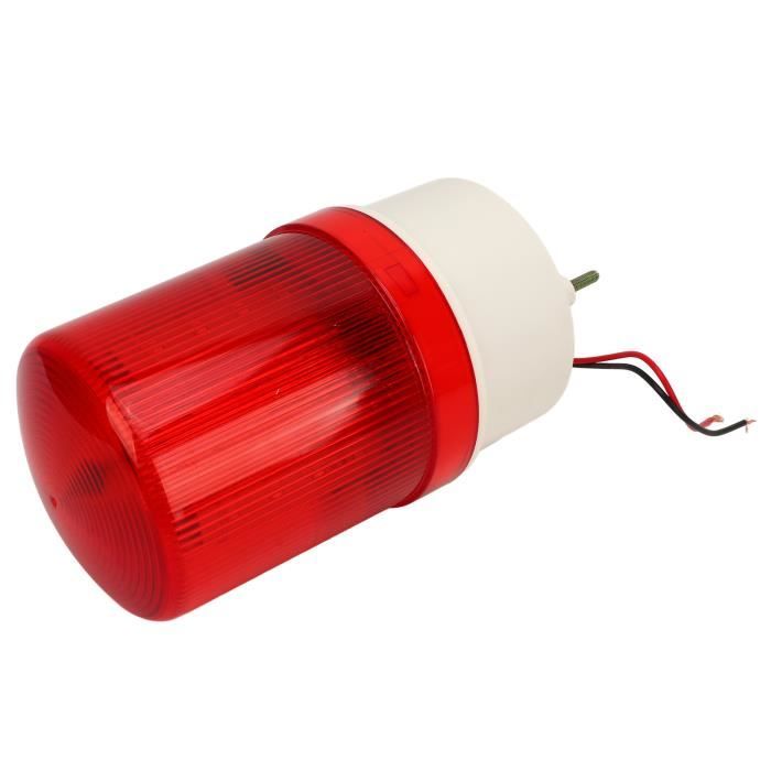 EJ.life Feu signal lumineux LED rotatif industriel rouge pour alarme d ...