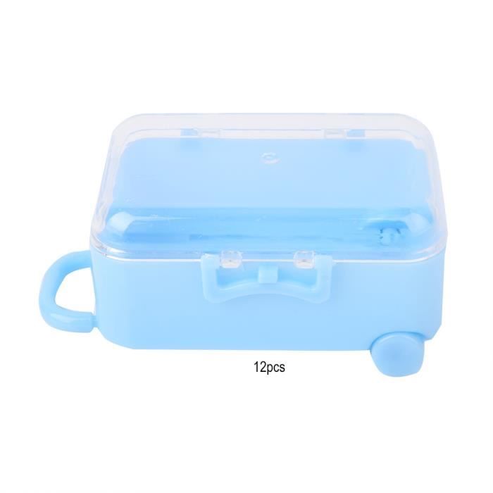 Fdit Boîtes à bonbons 12 PCS Mini Valise De Voyage À Roulettes Forme ...