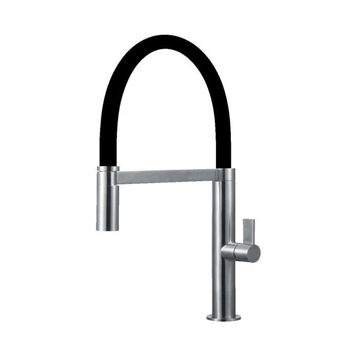 Robinet douchette Luisina inox massif MAHÉ - Cdiscount Bricolage