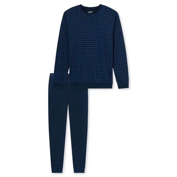Uncover Pyjama Homme - ,Articles de l'année,Schlafanzug lang Bleu foncé ...