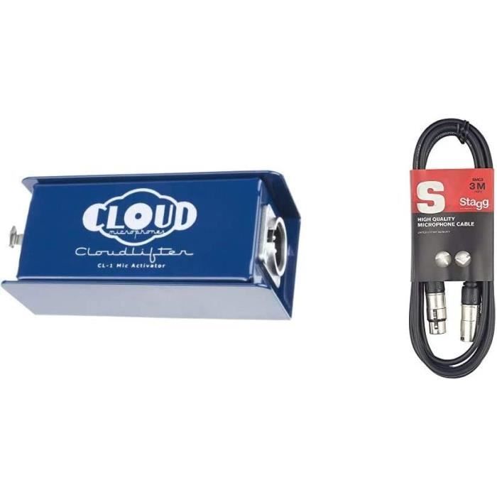 Cloudlifter Cl-1 Préampli Microphones À Transistors & Stagg 3 M Câble ...