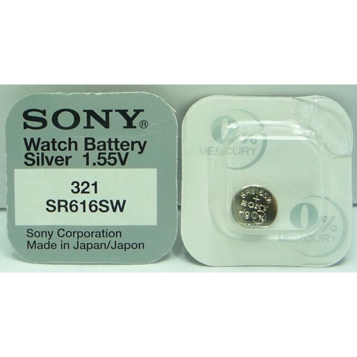 Sony 321 SR616SW LOT DE 3 - Cdiscount Jeux - Jouets