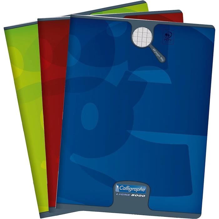 Calligraphe 108792C Un Cahier Agrafé (une Marque de Clairefontaine ...