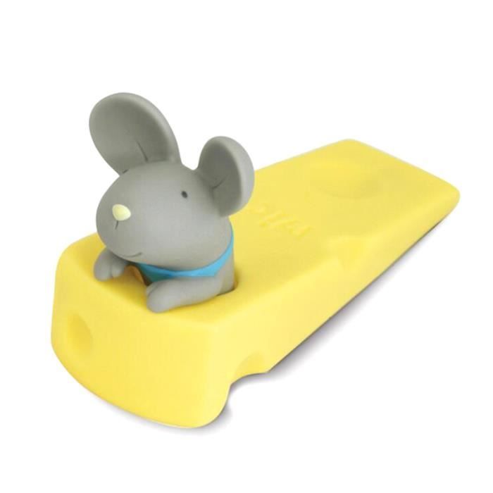Cartoon Cheese Mice Door Stopper Décoratif Doorstop Wedge (couleur ...