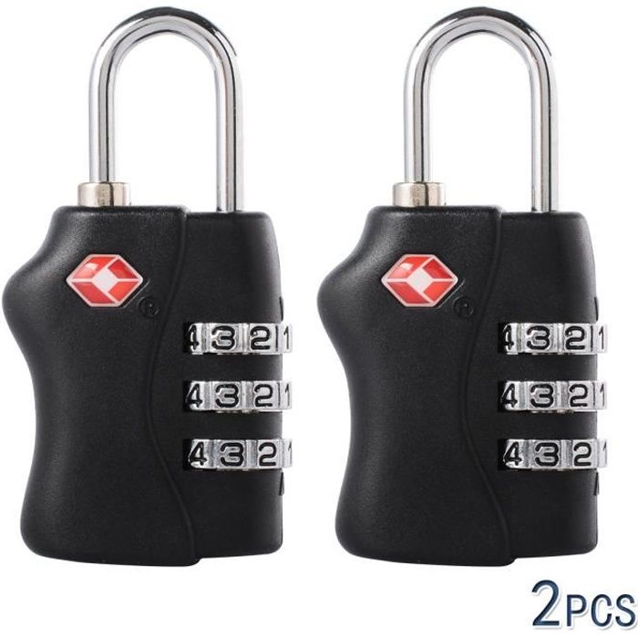 XCSOURCE® 2PCS TSA Cadenas avec code Cadenas à combinaison pour valise ...
