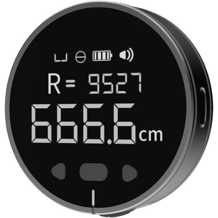 9.99 m Télémètre, Télémètre portable avec règle électronique, Télémètre ...