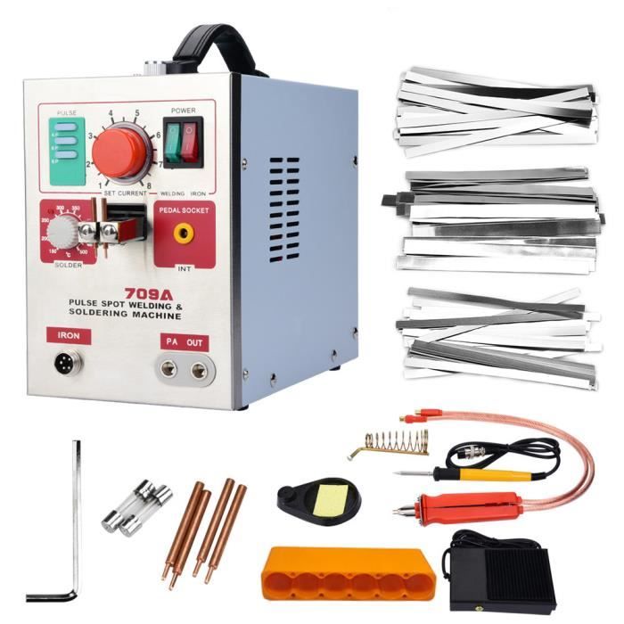 3.2kW Soudeuse par points Soudeuse DIY 18650 Batterie au lithium ...