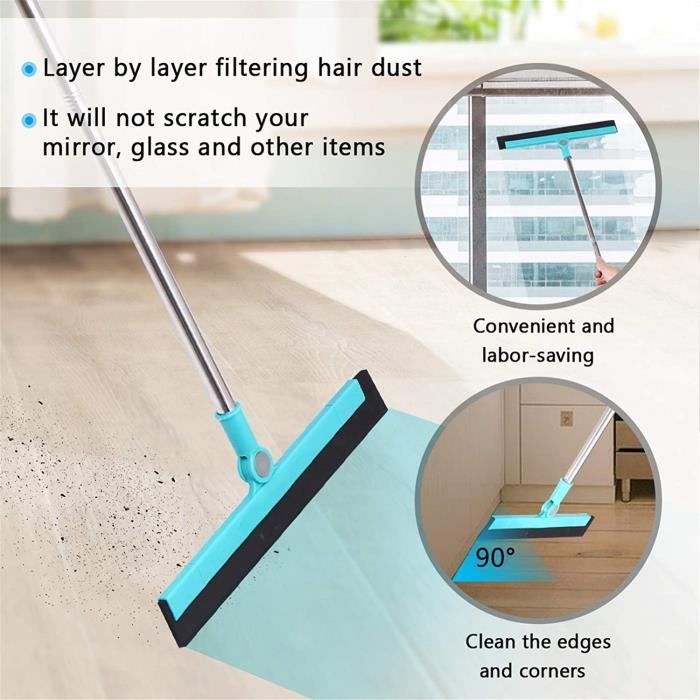 RACLETTE DE SOL Garneck 1 Ensemble Balai de Raclette de Sol avec 3 ...