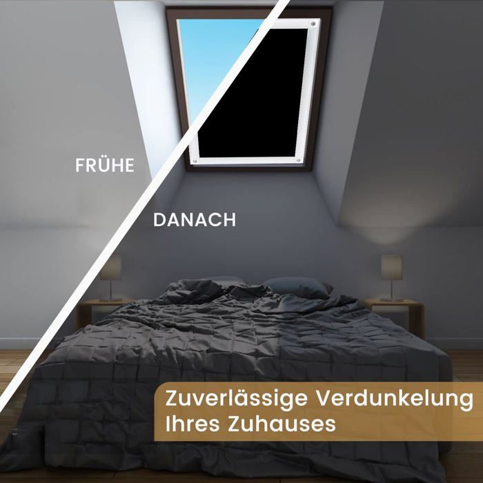 Rideau Occultant Sans Perçage (48 X 93 Cm, F06) - Store Occultant Pour ...