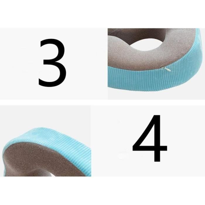 Oreiller Cervical De Voyage,Oreiller En Forme De U En Mousse À Mémoire ...