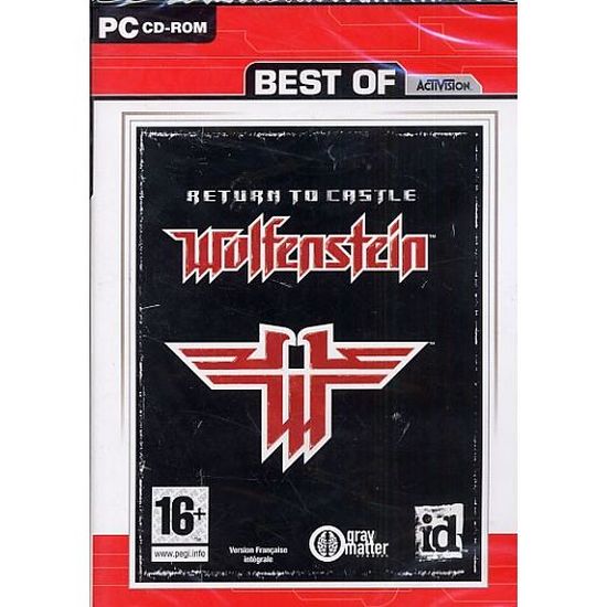 RETURN TO CASTLE WOLFENSTEIN / PC CD-ROM - Cdiscount Jeux vidéo