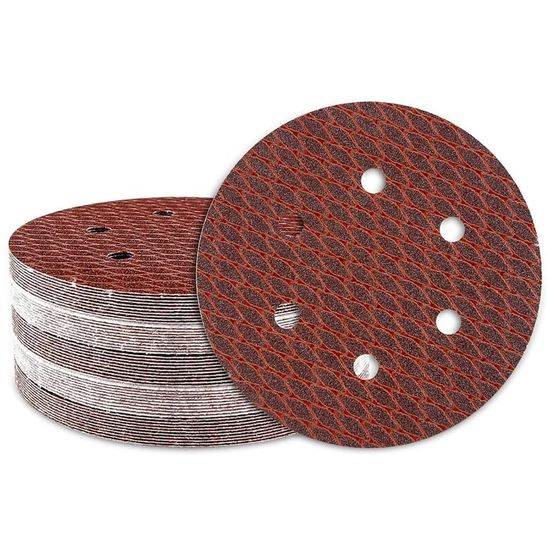 GEOGIEEW Disque a Poncer 150mm, Grain 40/80/120/180/320 Disque Abrasif ...