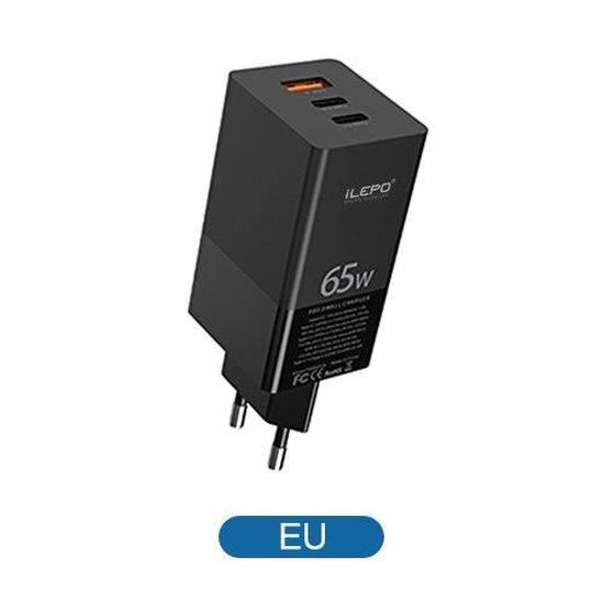 Chargeur rapide 65W GaN USB type c PD, qc 3.0, PPS SCP AFC, pour ...