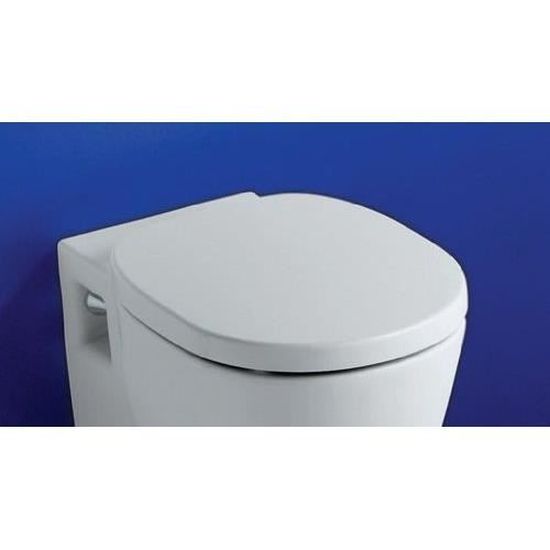 Ideal Standard Blanc Concept Soft Close Abattant WC et couvercle ...