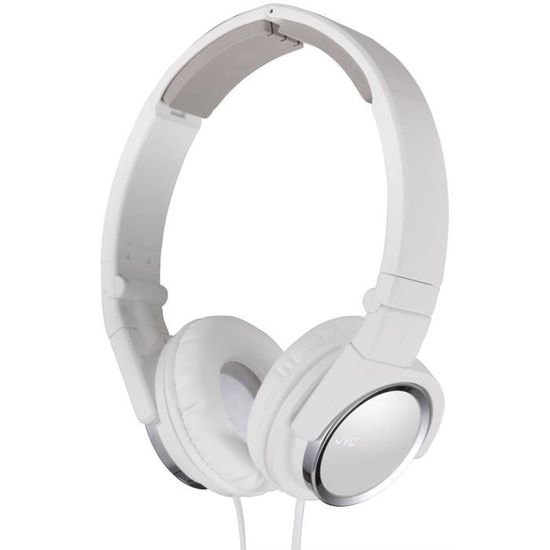 JVC HA-S400 Casque supra-aural pliable blanc - Cdiscount TV Son Photo