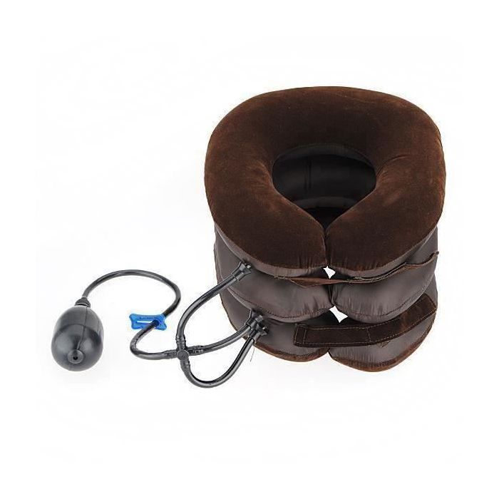 Collier Cervical Minerve Magnétique Gonflable Traction Appareil 3 ...
