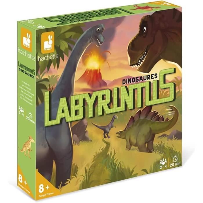 Labyrintus Dinosaures - Jeu De Société Enfant - Jeu De Plateau Et De ...