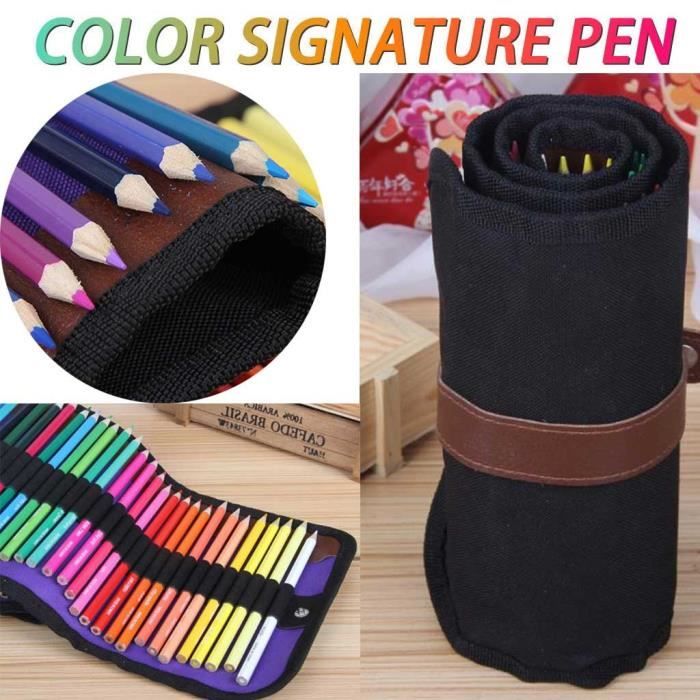 50 couleur crayon dessin outil crayon ensemble marqueur marqueur ...