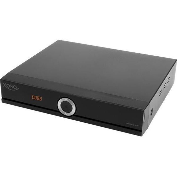 Tuner TV numérique DVB - Xoro HRK 7672 HDD - Enregistreur à disque dur ...