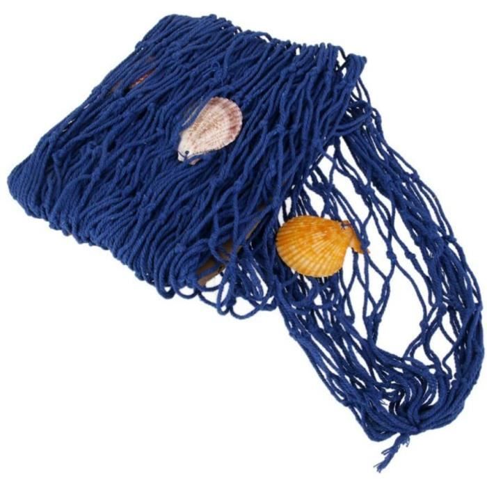 Filet de Pêche Décoratif Tenture Murale en Résille Filet de Coton avec ...