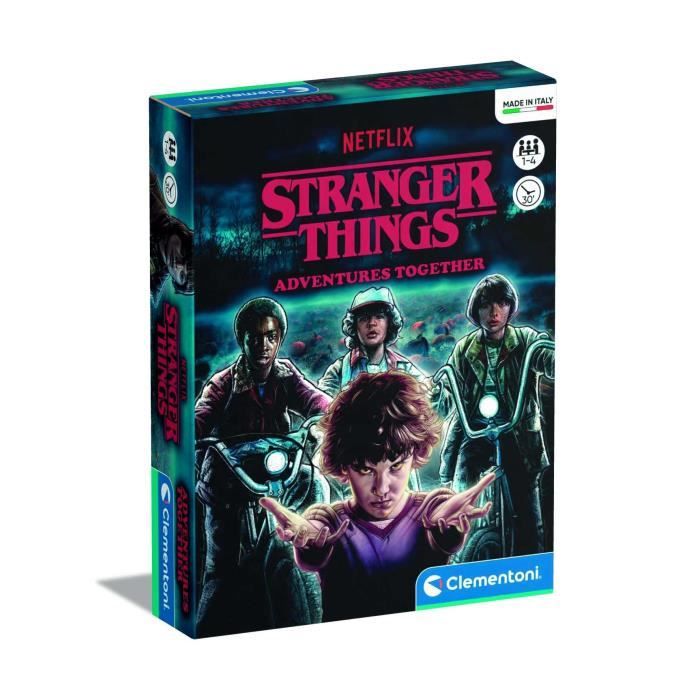Jeu de cartes - CLEMENTONI - Stranger Things - Adventures Together - 1 ...