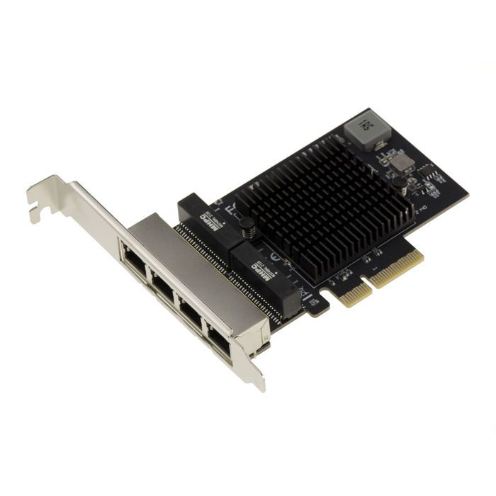 KALEA-INFORMATIQUE PCIe 2.5 LAN Quad Gigabit ETHERNET 10 100 1G 2.5G 4x ...