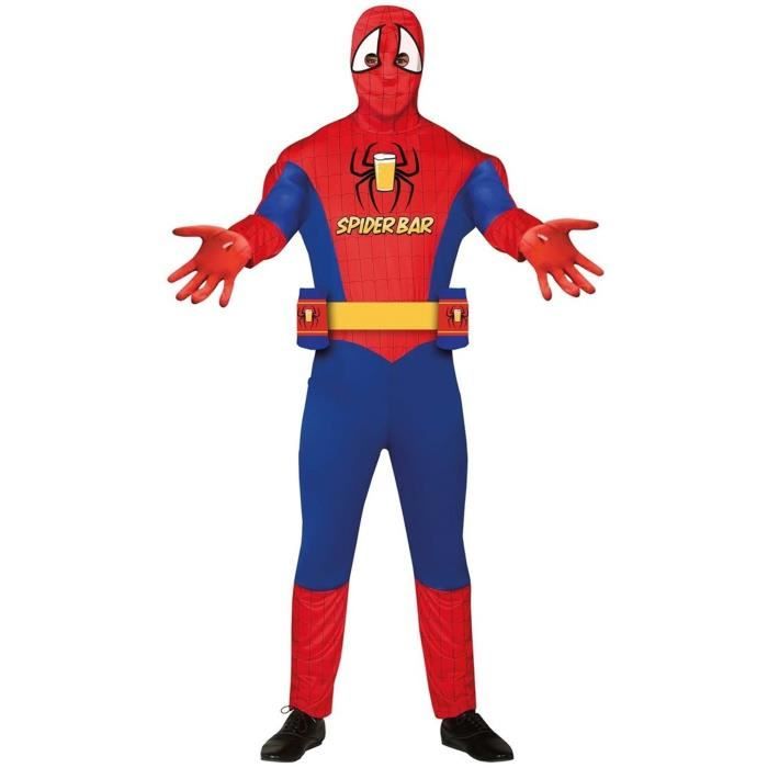 FIESTAS GUIRCA, S.L.. Déguisement Spider-Bar homme. M. Adulte ...