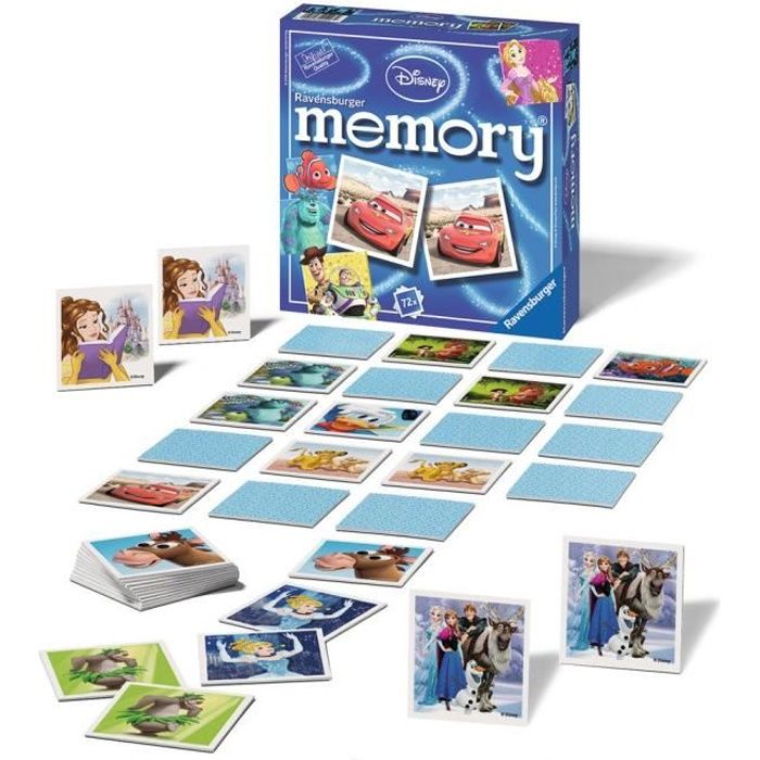 Grand Memory Disney multi héros aille Unique Coloris Unique - Cdiscount ...