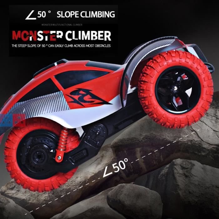 Jouet de voiture télécommandé 2.4G pour enfants, voiture de cascade à la dérive, voiture RC à ...