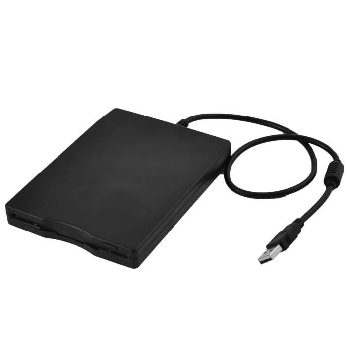 Disquette externe USB CD-RW Lecteur disquette Portable noir pour PC ...