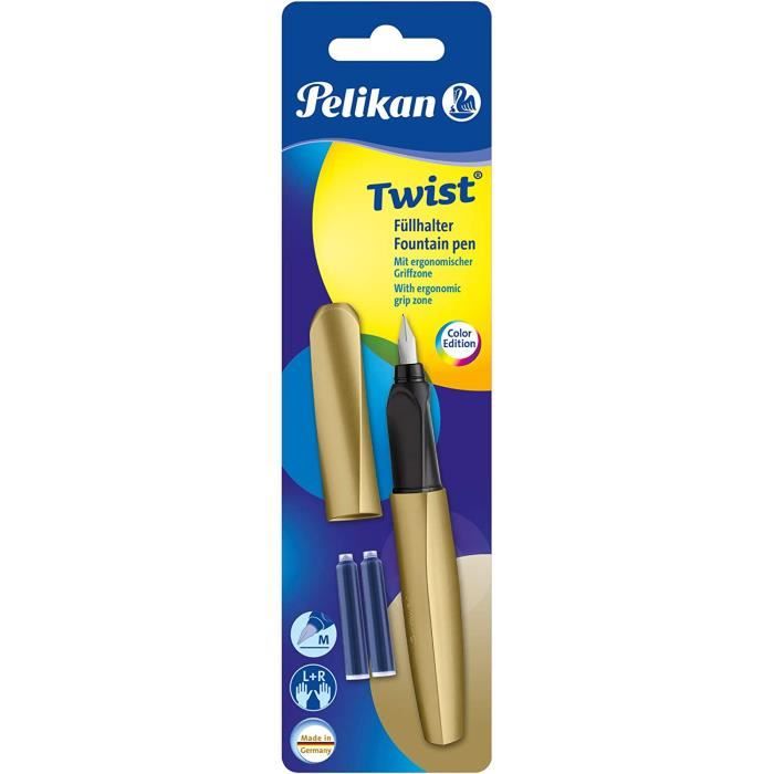Pelikan stylo-plume TWIST, Pure gold118 - Cdiscount Beaux-Arts et ...
