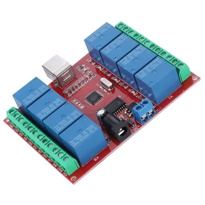 COC-7842372641558-Commutateur USB computer control switch, 8-channel ...