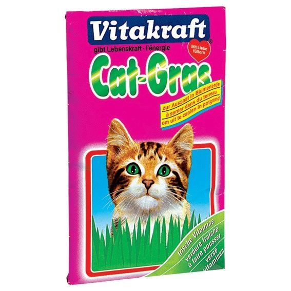 Semence Herbe à Chat Cat-Gras - VITAKRAFT - Mélange de graines de ...