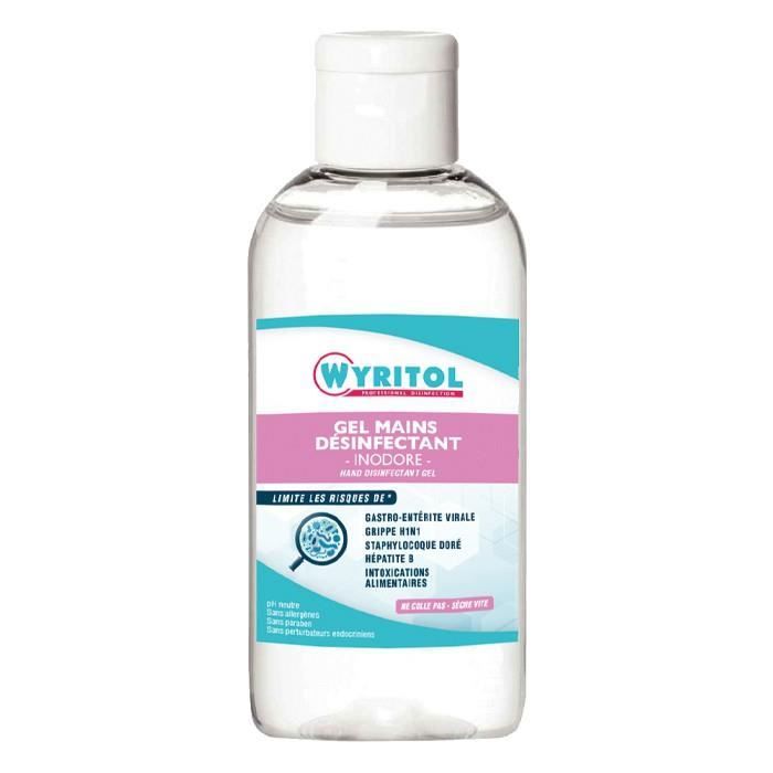 WYRITOL GEL HYDROALCOOLIQUE DESINFECTANT BACTERICIDE 80ML - Cdiscount ...