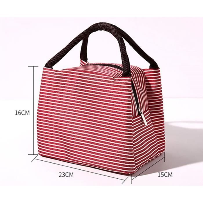 Sac Isotherme Repas, Panier Repas, Lunch Box Isotherme Portable Sac ...