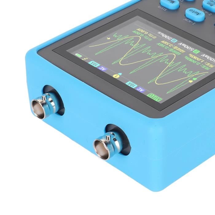 Oscilloscope portable - TBEST - Modèle numérique - 2 canaux - 120 MHz ...