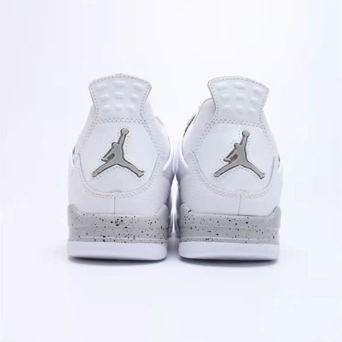 NIKKE-Airs-JordanX 4 Retro White Oreo de AJ4 Blanche Pas Cher Blanc ...