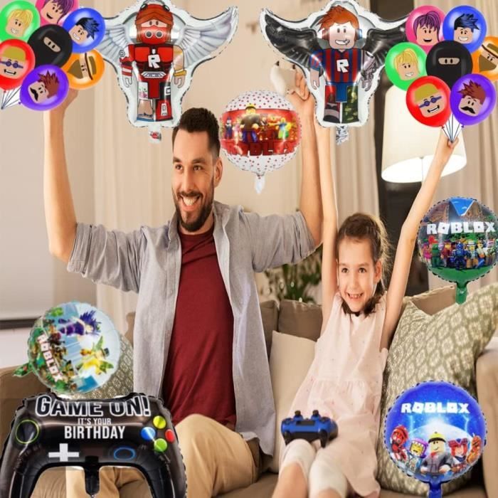Roblox Ballons,Décorations D'Anniversaire Roblox,Décoration Ballons ...