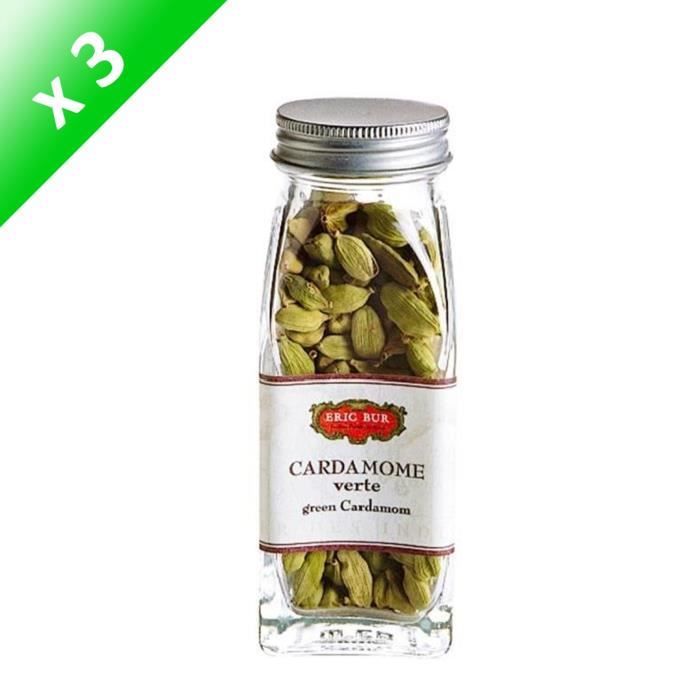 [LOT DE 3] ERIC BUR Epices Cardamome Verte -30g - Cdiscount Au quotidien
