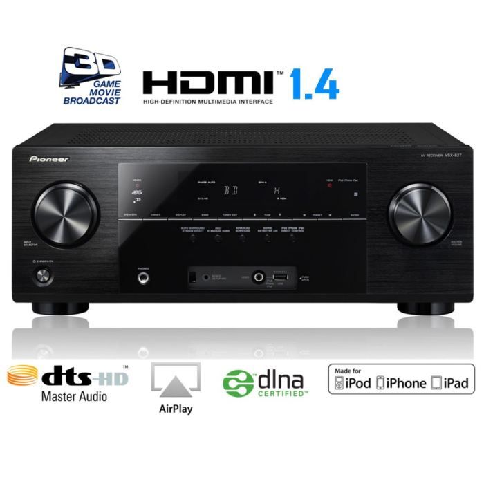PIONEER VSX-827 Amplificateur 7.1 Home-Cinéma - Cdiscount TV Son Photo