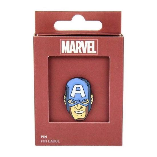 Badge Marvel Avengers Captain America - Rouge - Enfant - Ocio Stock ...