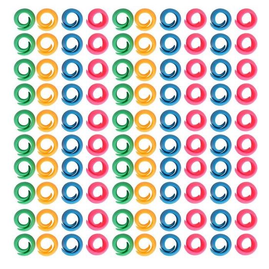 Porte-canette - HURRISE - 100 x Support de canette - Silicone durable ...
