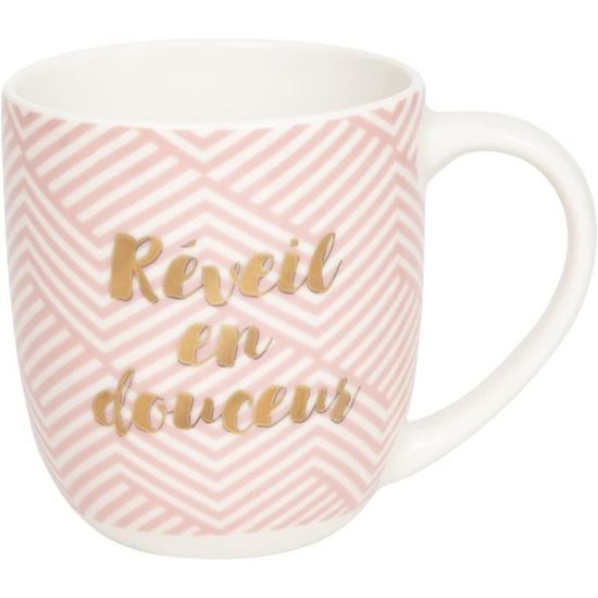 Draeger Paris | Mug Rose En Céramique "Réveil En Douceur" | Mug ...