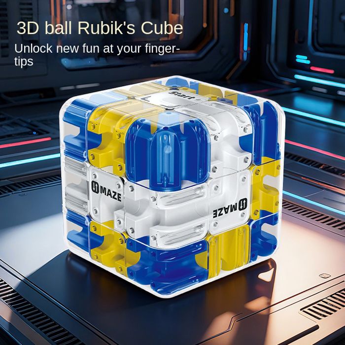 Labyrinthe 3D Cube magique jouets Fidgeting enfants labyrinthe Puzzle ...