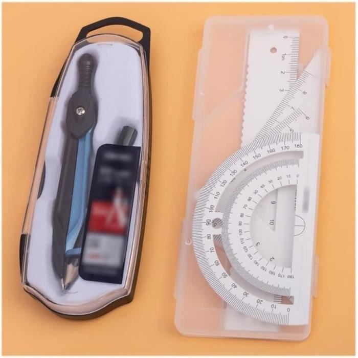 Compas De Dessin Outils De Dessin Compass Et Protrestor Set Compas For ...