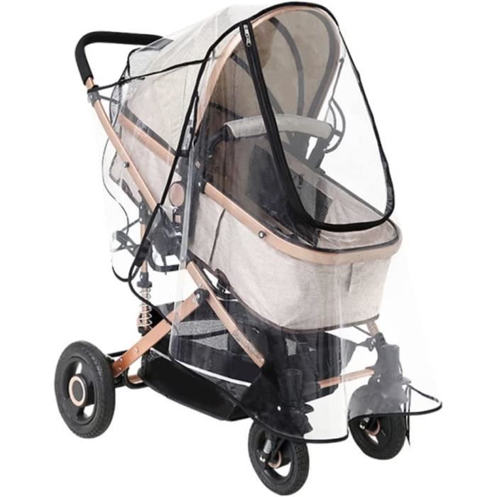 Couvre De Pluie À Poussette Bébé Universal Eva Pram Jogging Protection ...
