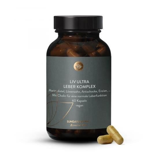 LIV ULTRA COMPLEXE POUR LE FOIE - Sunday Natural - Cdiscount Au quotidien