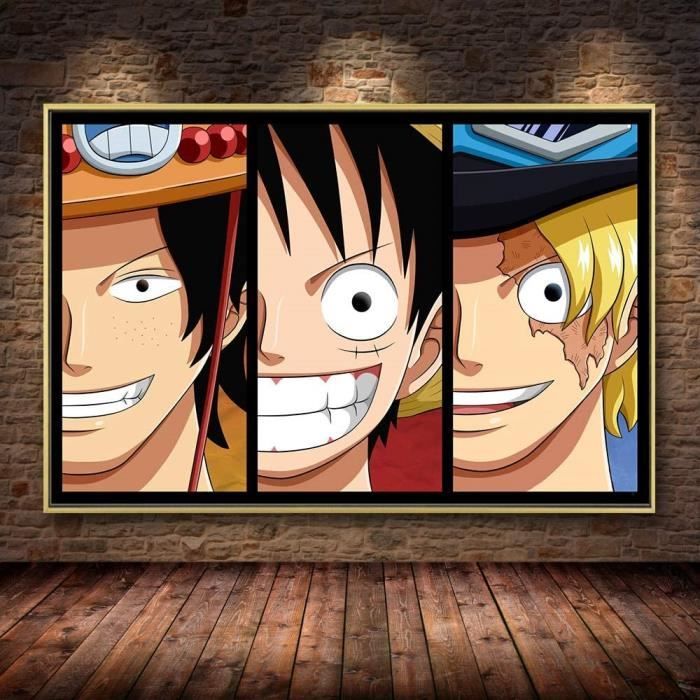Vvl-1355 5D Kits De Peinture Au Diamant Anime Luffy Diamond Painting ...